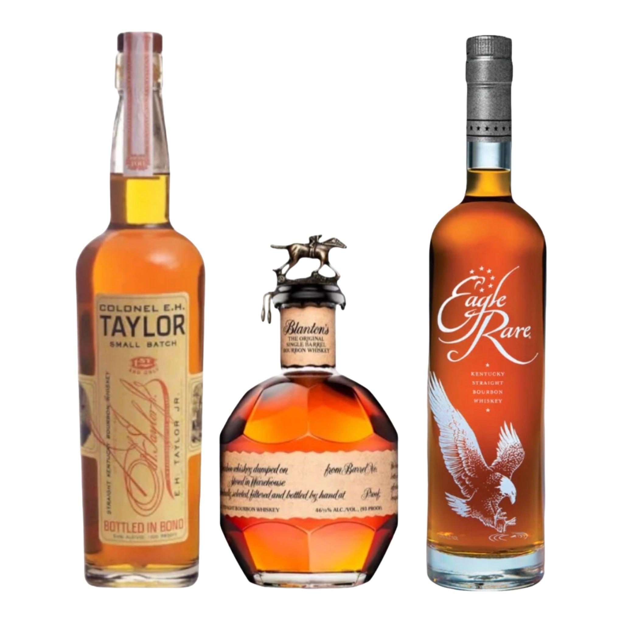 Eagle Rare, E.H. Taylor Small Batch, Blanton’s Single Barrel Bundle ...