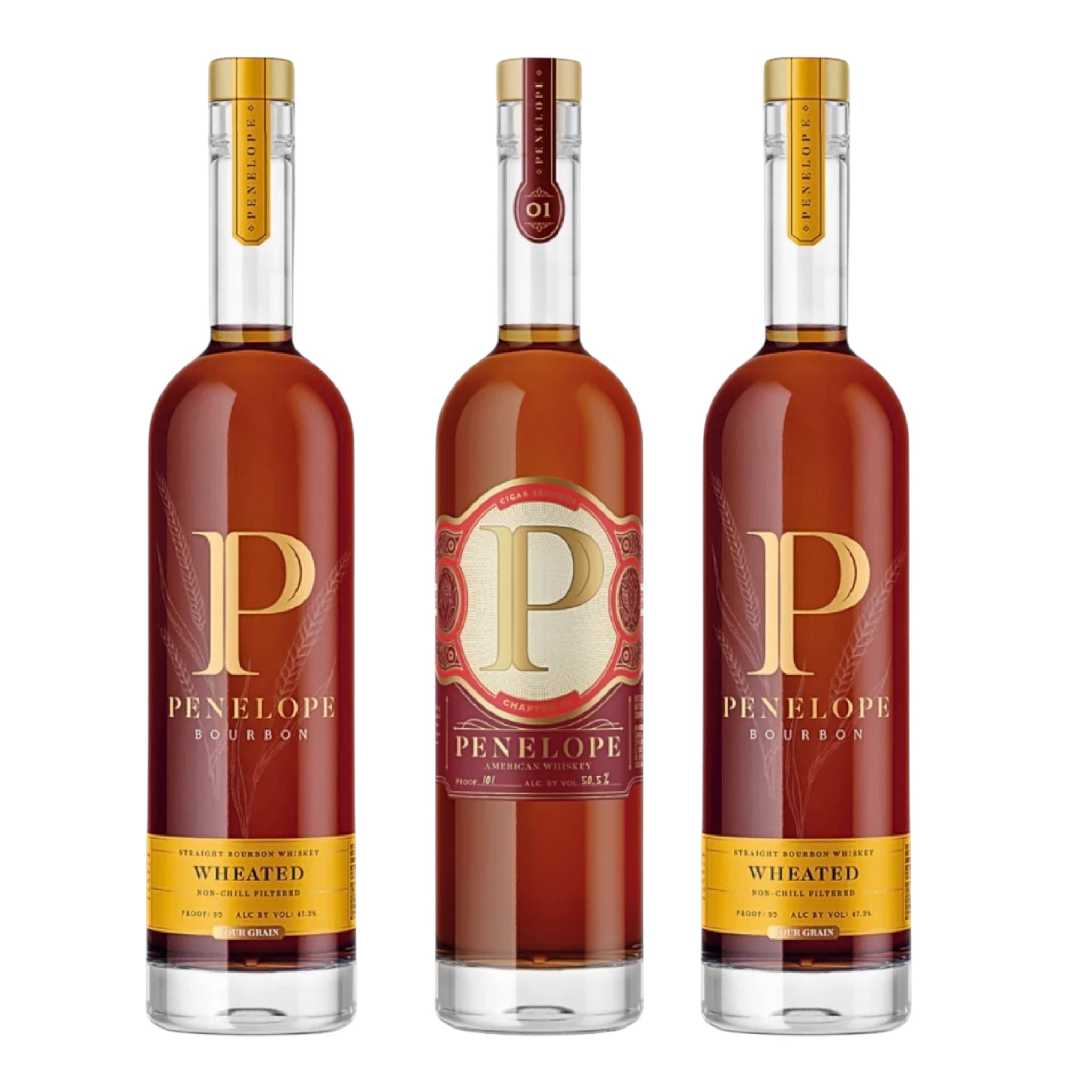 Penelope Wheated Bourbon (2 Bottles) + Penelope Cigar Session Chapter ...